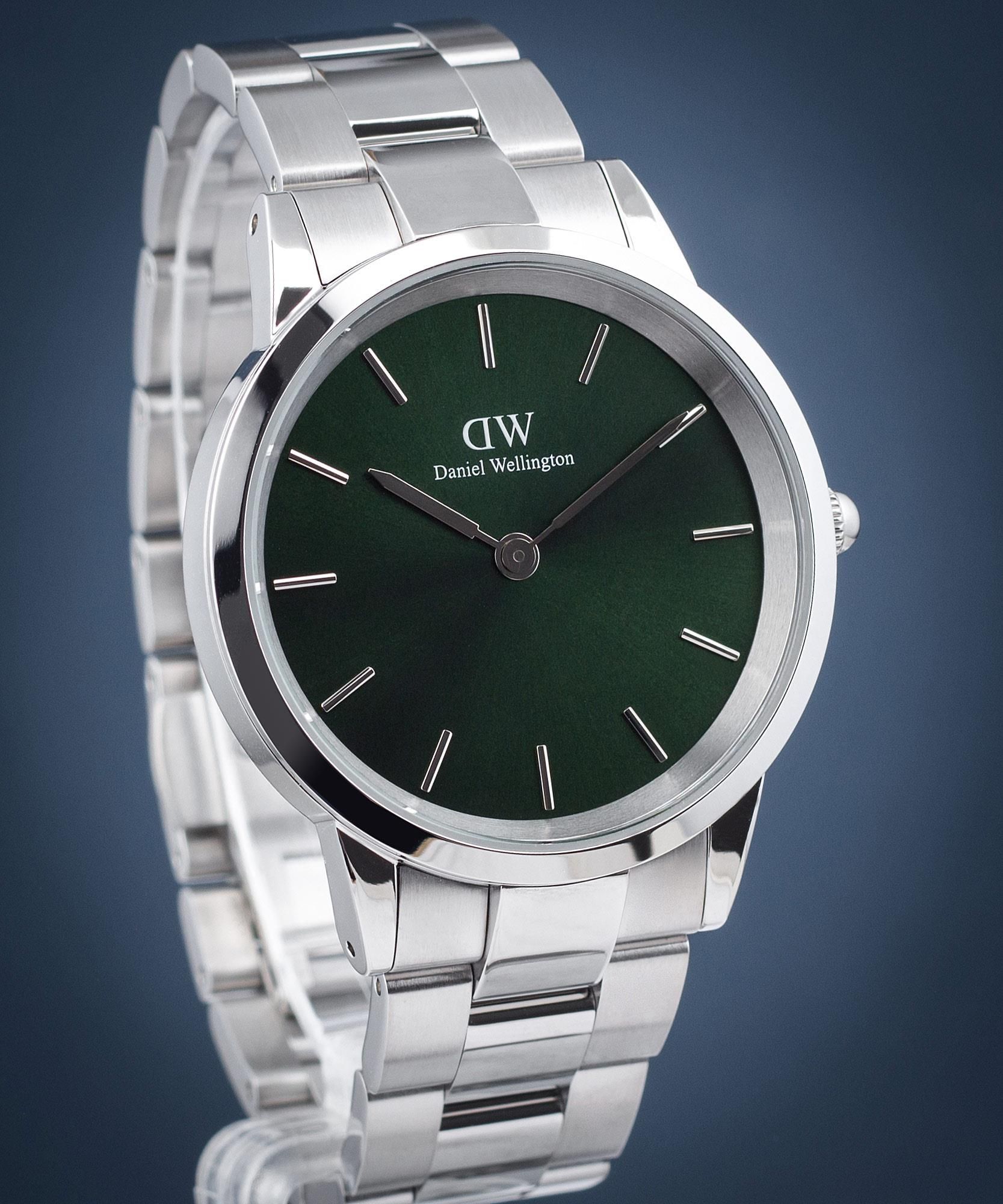 Daniel Wellington DW00100427 Iconic Link Emerald - Zegarki - Ceny i ...