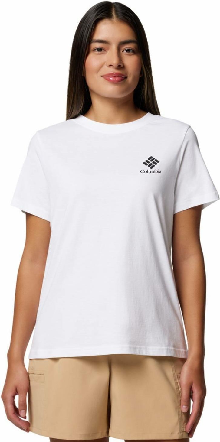 Damska koszulka Columbia Rolling Bend Graphic Short Sleeve white - Ceny i opinie - Ceneo.pl
