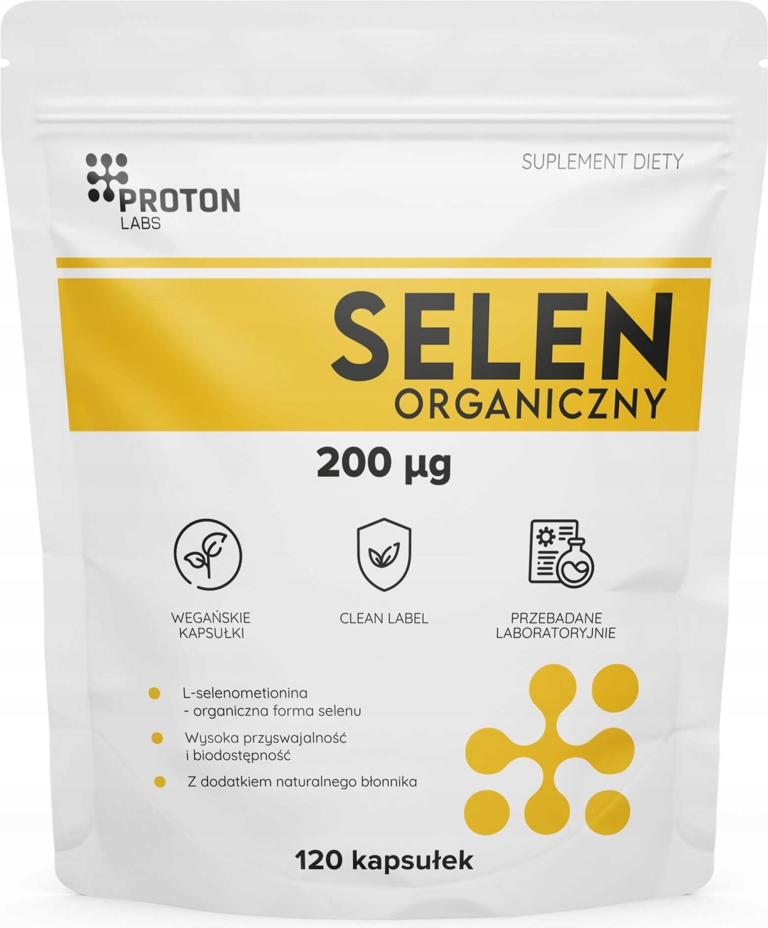 Protonlabs Selen Organiczny 200mcg 120kaps. - Opinie i ceny na Ceneo.pl