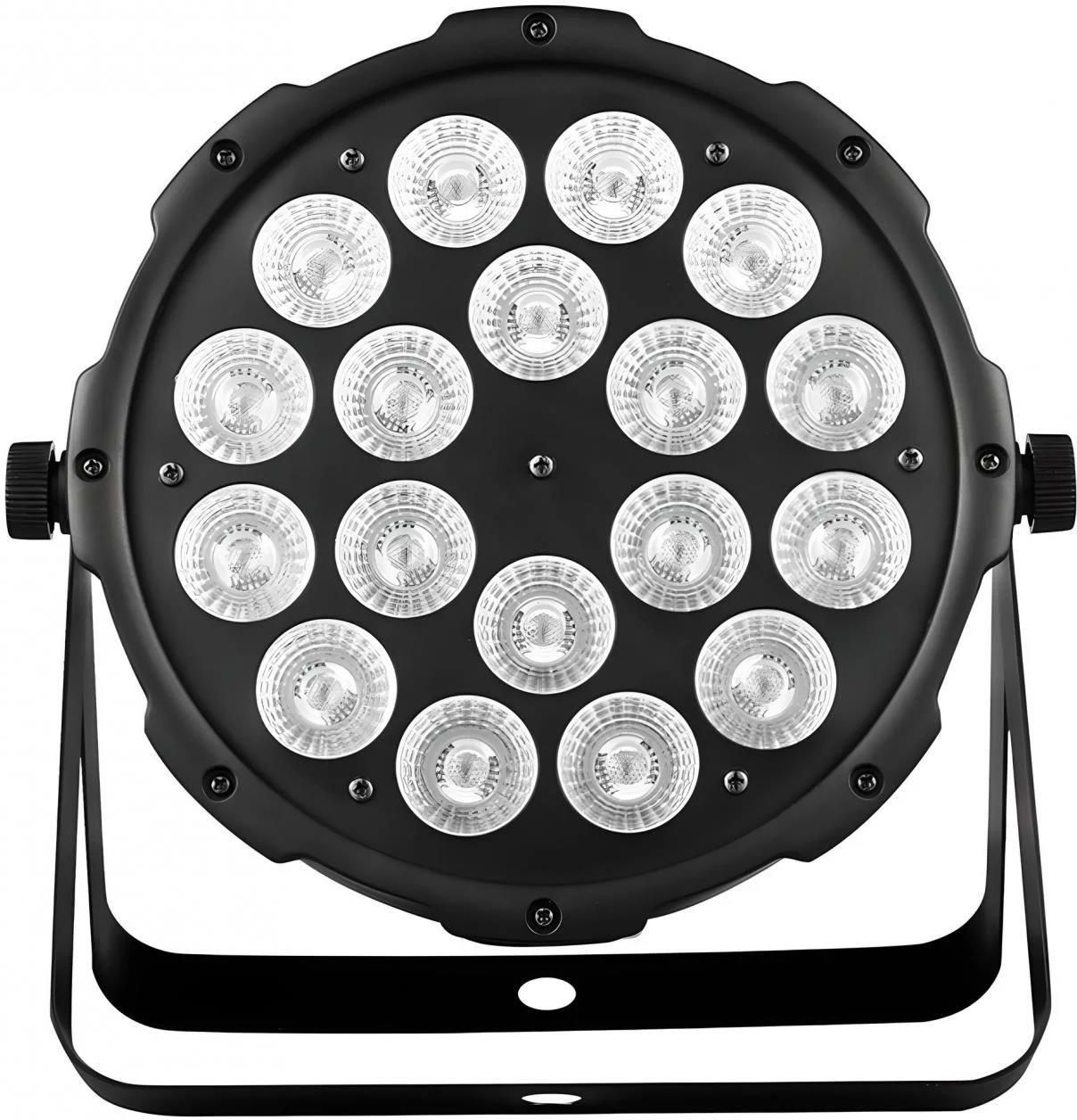 LIGHT4ME HEXO PAR 18x12W RGBWA-UV - Reflektor sceniczny LED B-STOCK ...
