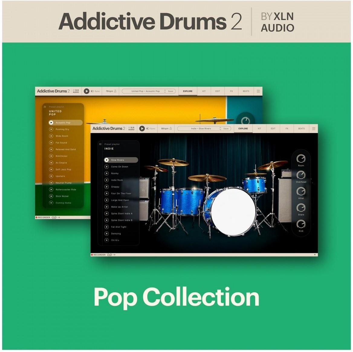 Program muzyczny Xln Audio Addictive Drums 2: Pop Collection Zestaw ...