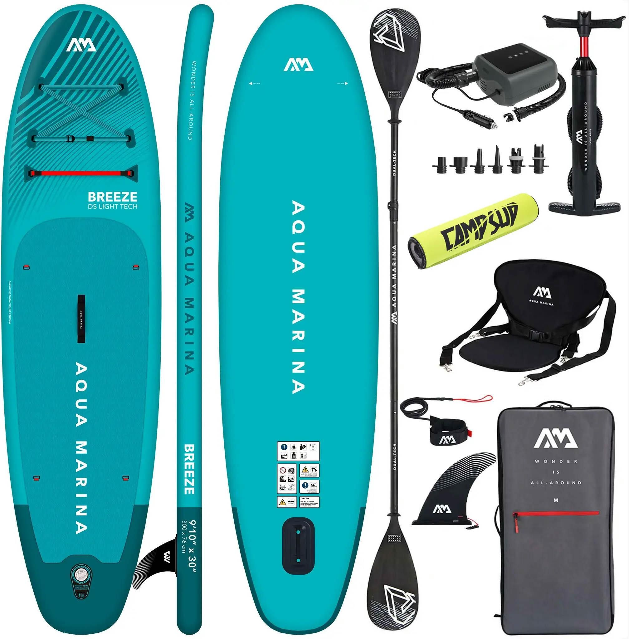 Aqua Marina Deska Sup Pompowana Breeze 300Cm Niebieski + Super Combo - Ceny i opinie - Ceneo.pl