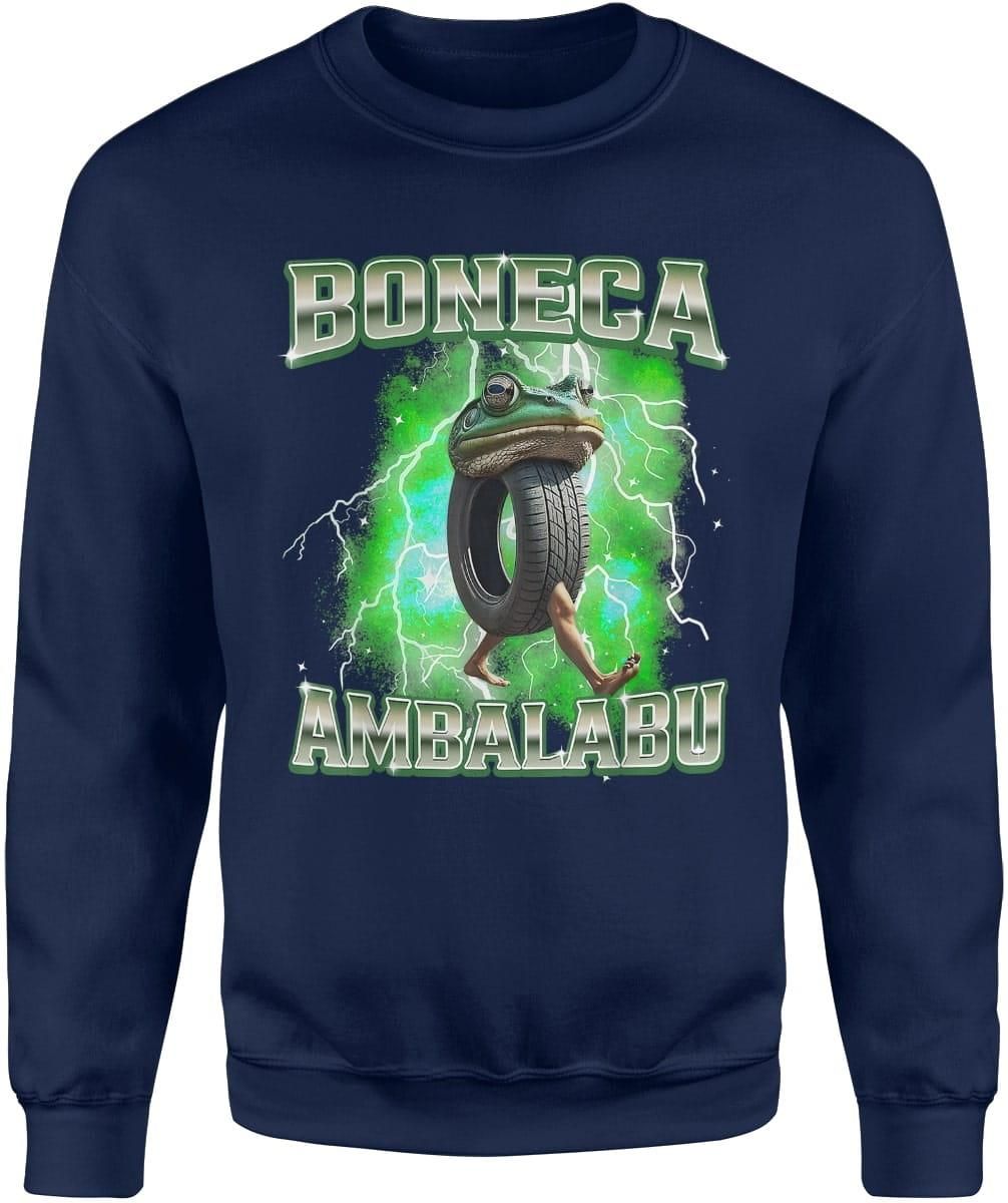 Boneca Ambalabu Żaba Opona Boneka Ambala Męska bluza (L, Granatowy ...