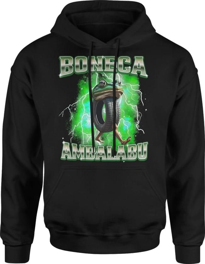 Boneca Ambalabu Żaba Opona Boneka Ambala Męska bluza z kapturem (3XL ...