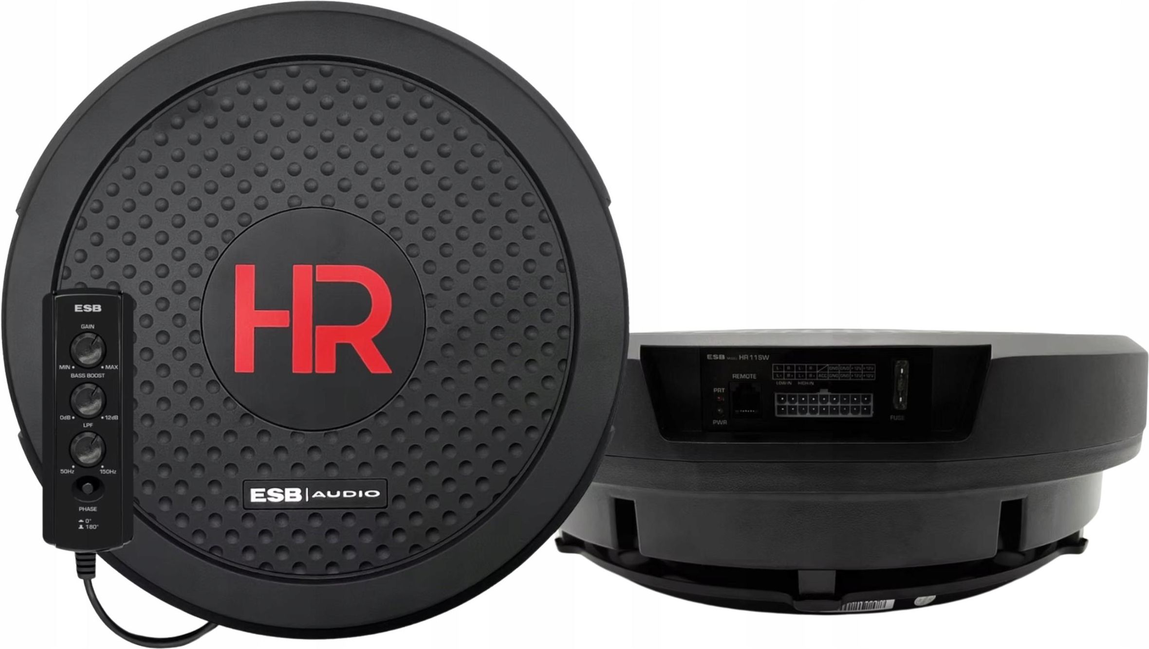 Głośnik samochodowy Esb Harmony Hr 11 Sw Subwoofer Samochodowy Aktywny w Koło Zapasowe 200W ...