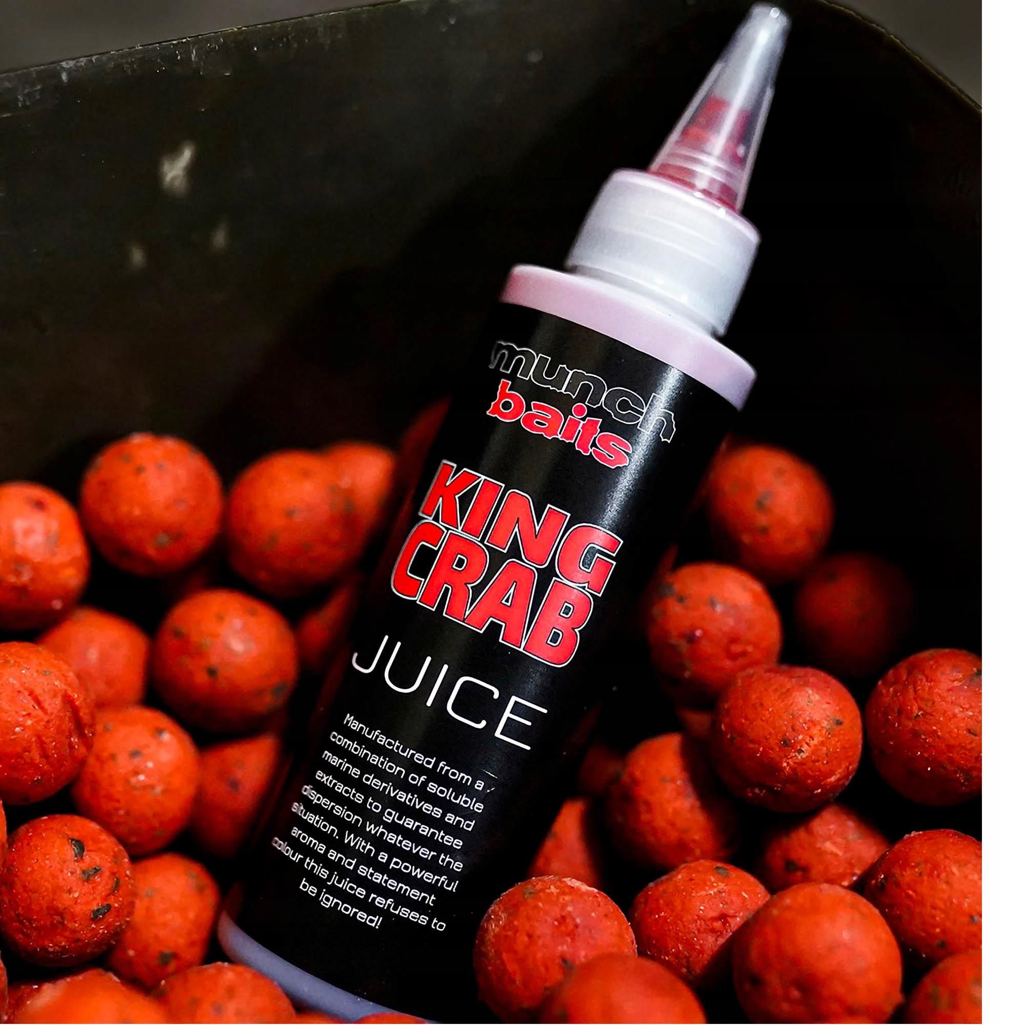 Munch Baits Liquid Juice King Crab 100Ml Na Karpie Karpiowe Zalewa ...