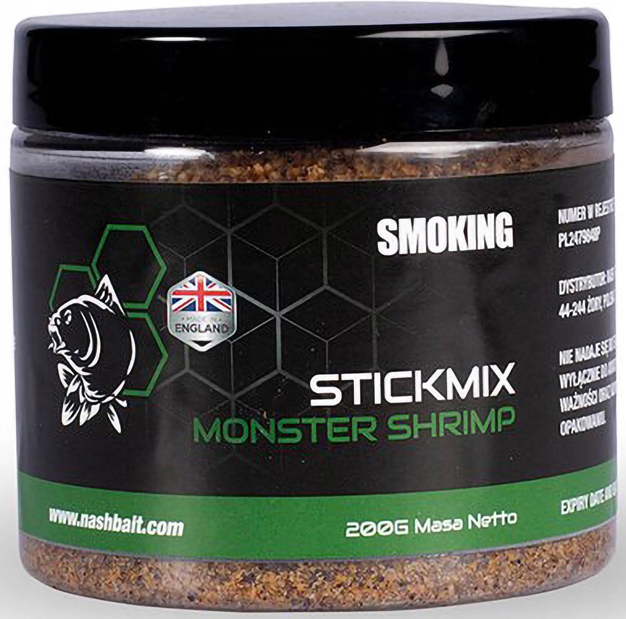 Nash Stick Mix Dodatek Zanętowy Monster Shrimp Smoking 200G - Ceny i ...