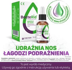 Bacterid Krople do nosa 15ml - Opinie i ceny na Ceneo.pl