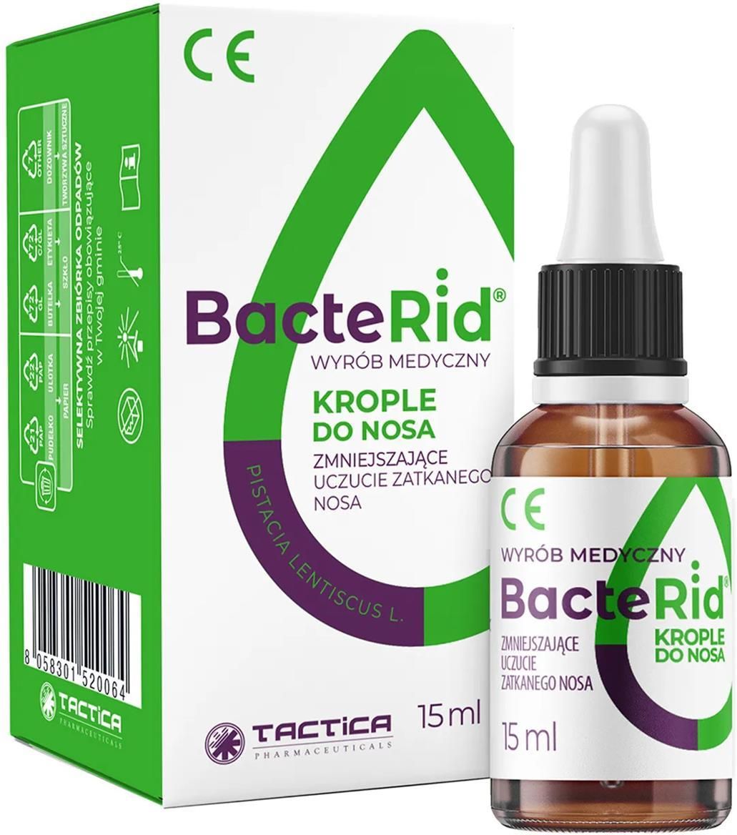 Bacterid Krople Do Nosa 15ml - Opinie i ceny na Ceneo.pl