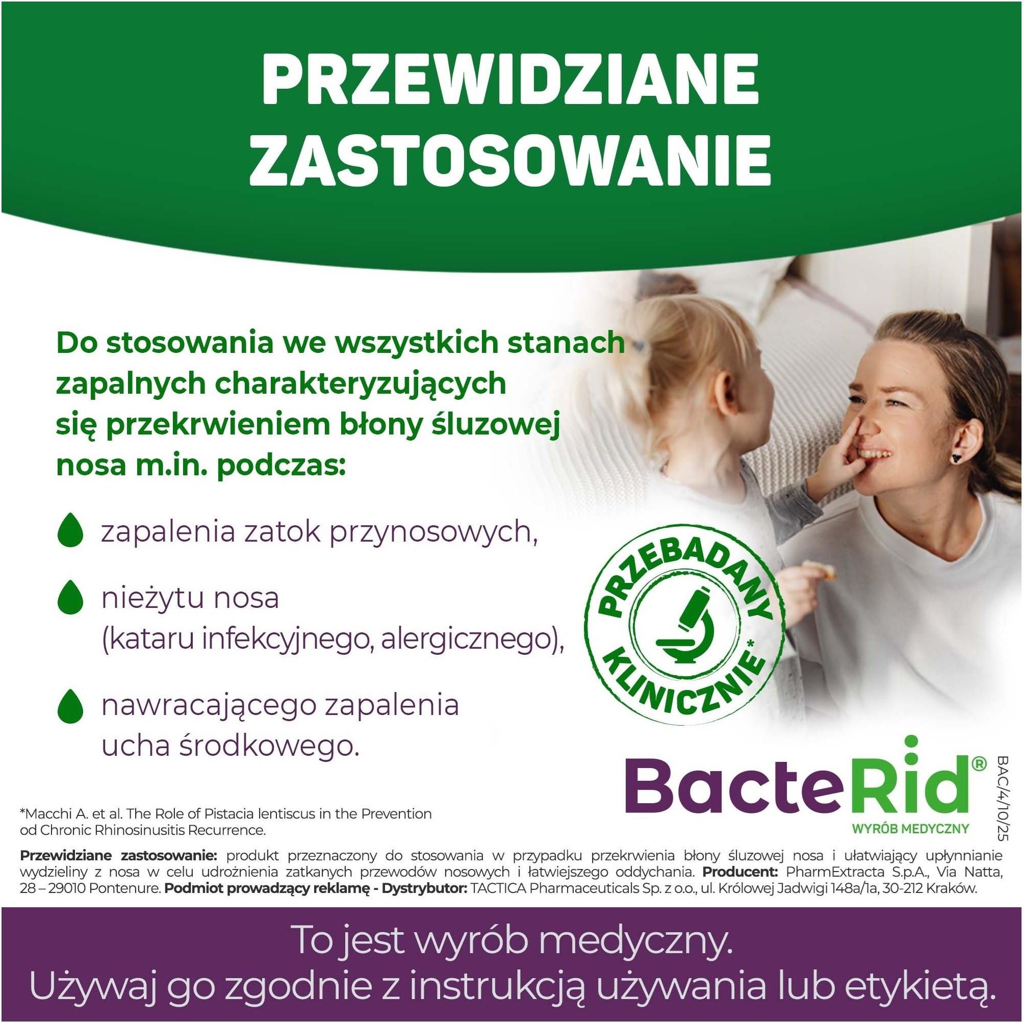 Bacterid Krople do nosa 15ml - Opinie i ceny na Ceneo.pl