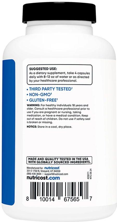 Nutricost Creatine Monohydrate Capsules 180 Kaps. - Ceny i opinie ...