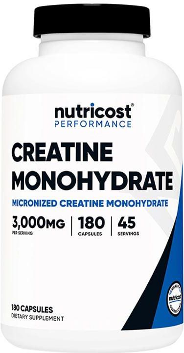 Nutricost Creatine Monohydrate Capsules 180 Kaps. - Ceny i opinie ...