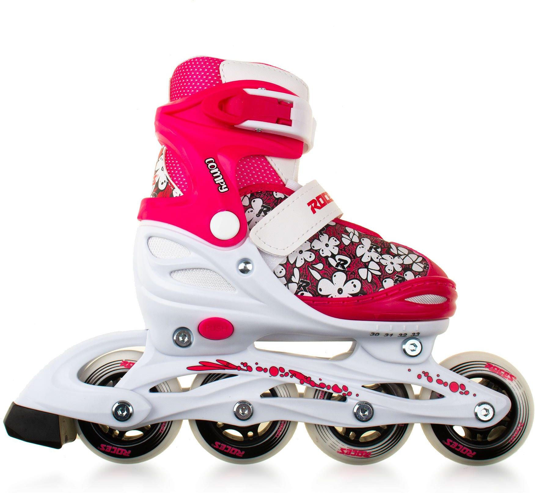 Rolki Roces Compy X Girl Regulowane Białe - Cena i Opinie - Ceneo.pl
