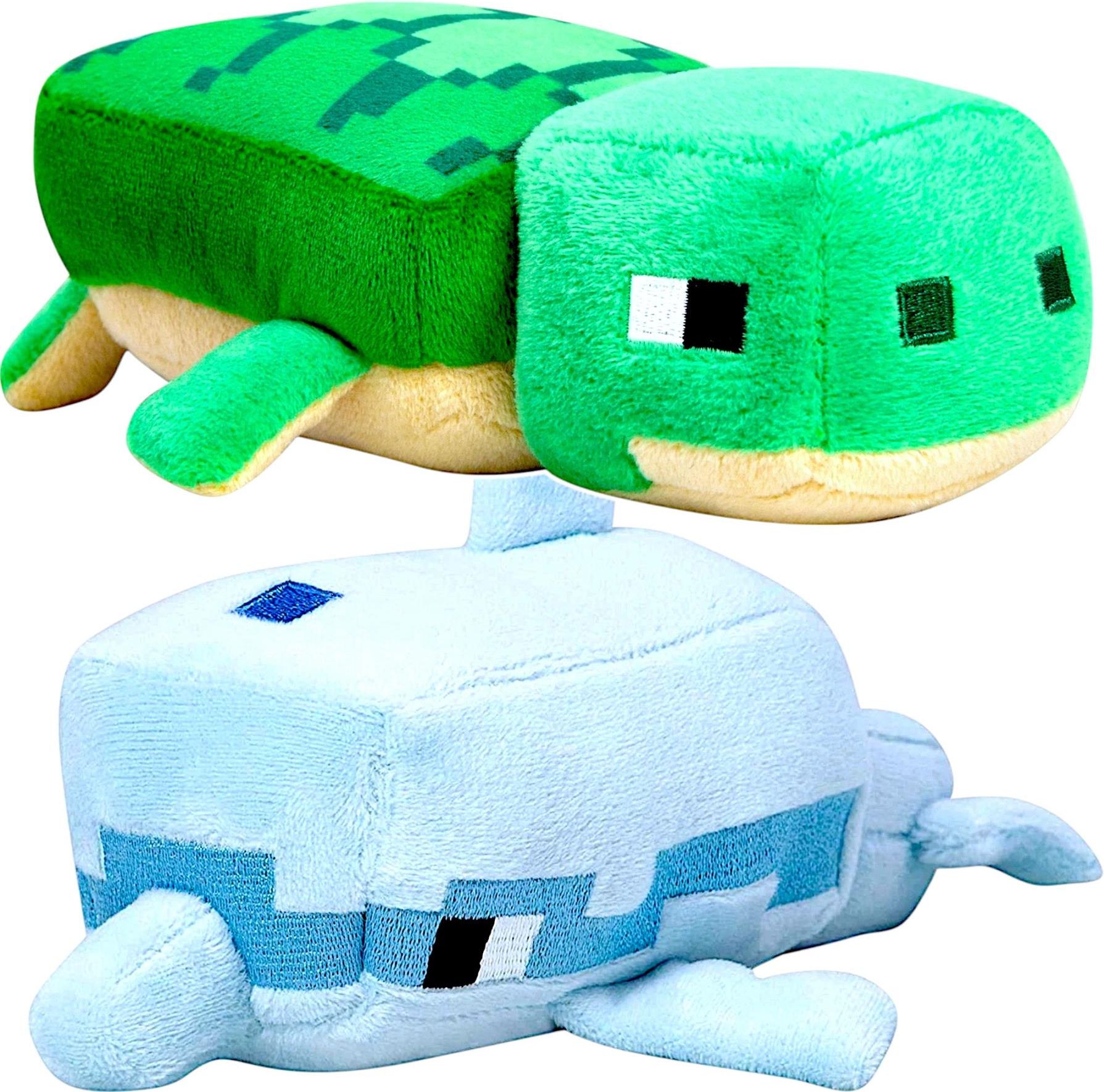 Minecraft Zestaw Pluszowych Maskotek 2w1 Delfin Żółw - Ceny i opinie ...