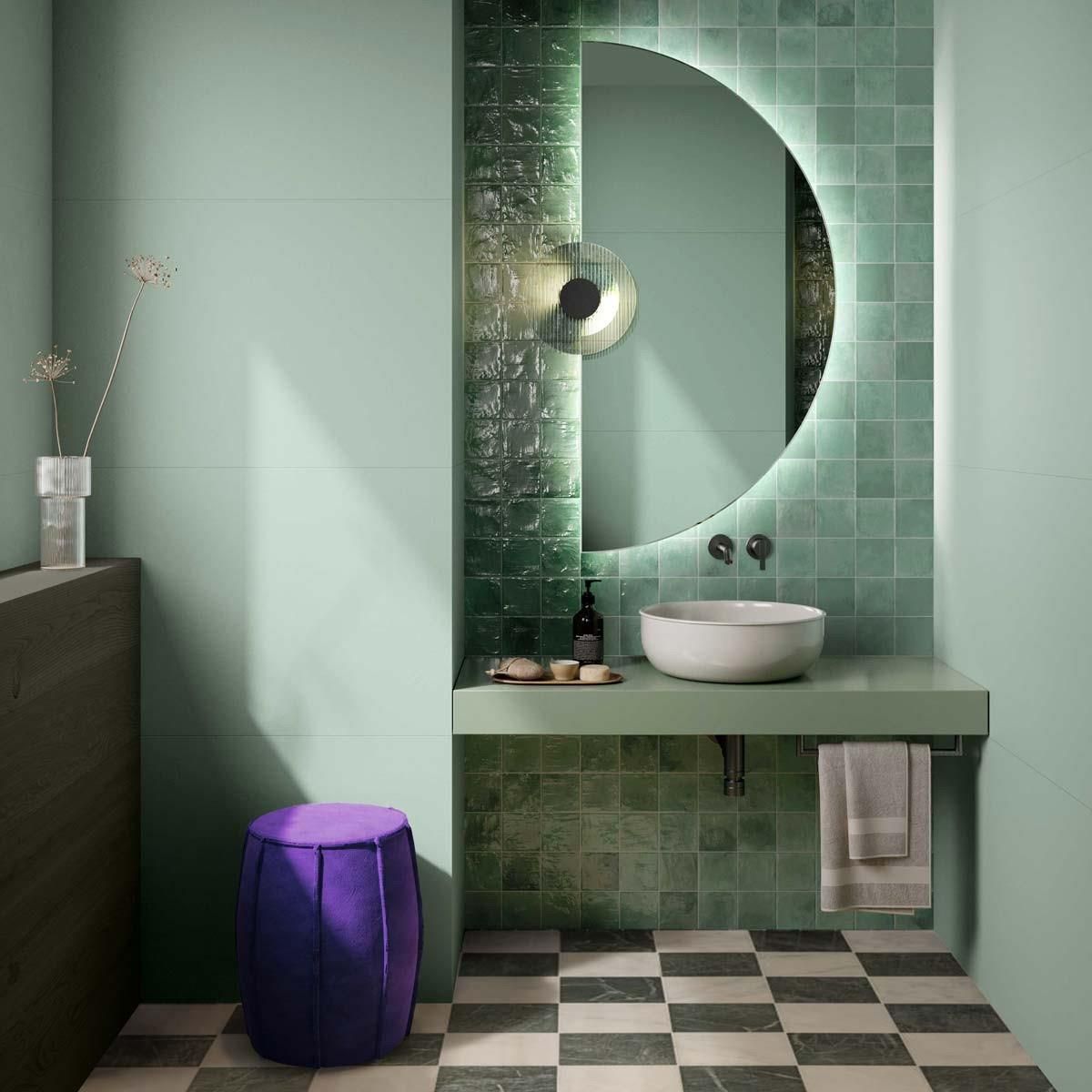 Gieradesign Lustro Półokrągłe Led 1/2 Fi 150cm Pico 4000 K Pic/Pe/Led/75x150/4000K/Bw ...