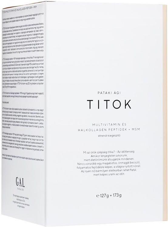 Gal Titok Multivitamin And Fish Collagen Peptides + Msm 127G + 173G ...
