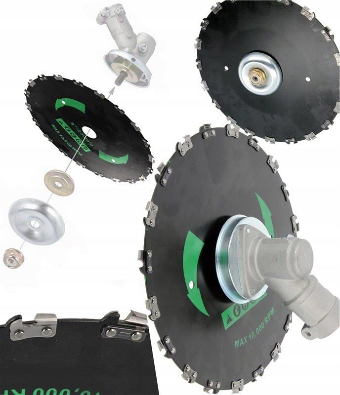 Tarcza Z Łańcuchem Do Kosy Spalinowej Nac Demon Nóż Ostrze Zarośli Drzew - Ceny i opinie - Ceneo.pl