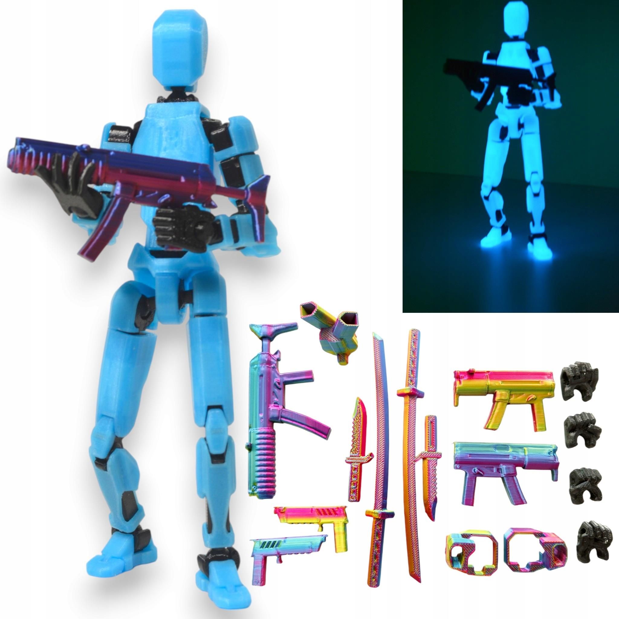 Fade Cs Figurka kolekcjonerska Maxi Legendy mini figurki Świecący Blue ...