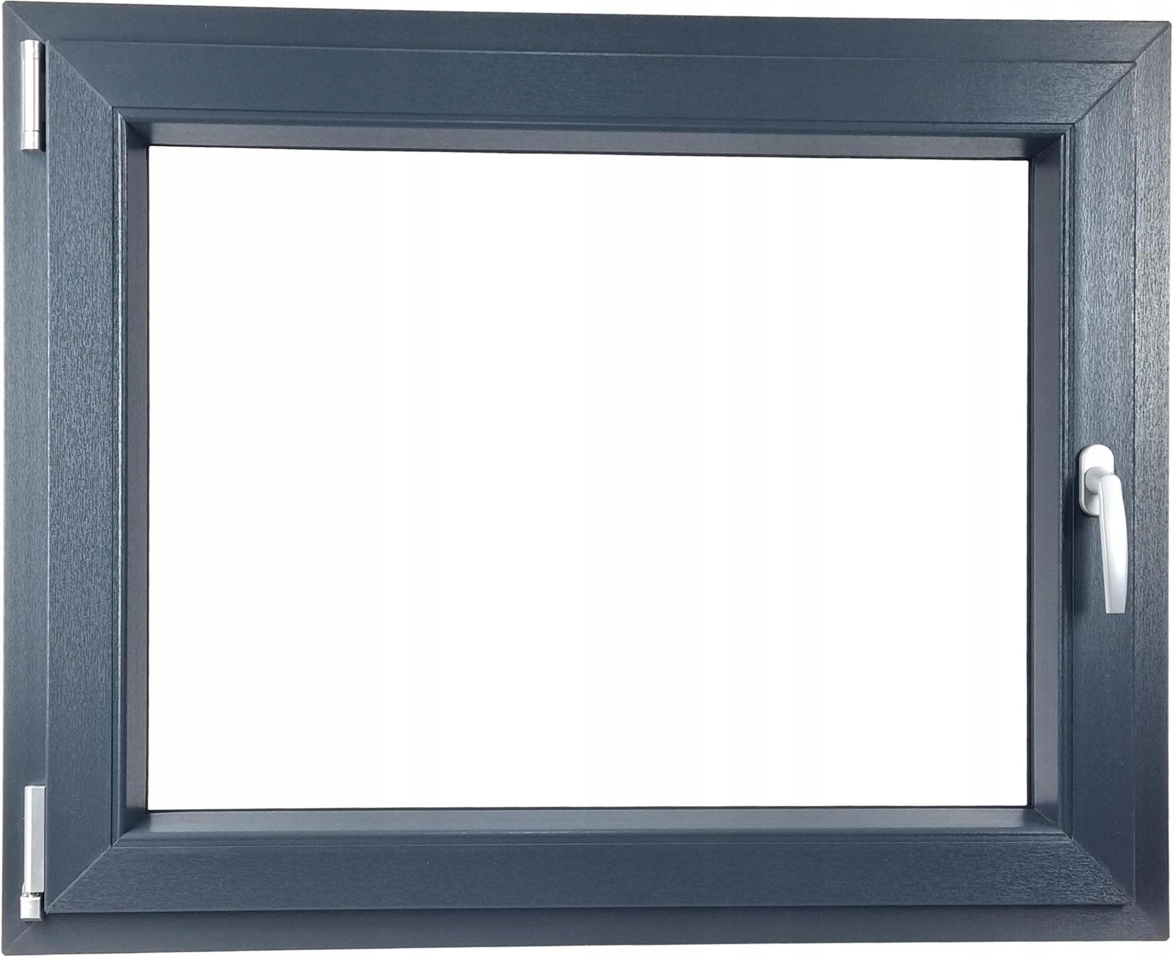 Alucon Okno Pcv Dwustronne Antracyt Lewe 120x70cm - Opinie i ceny na ...
