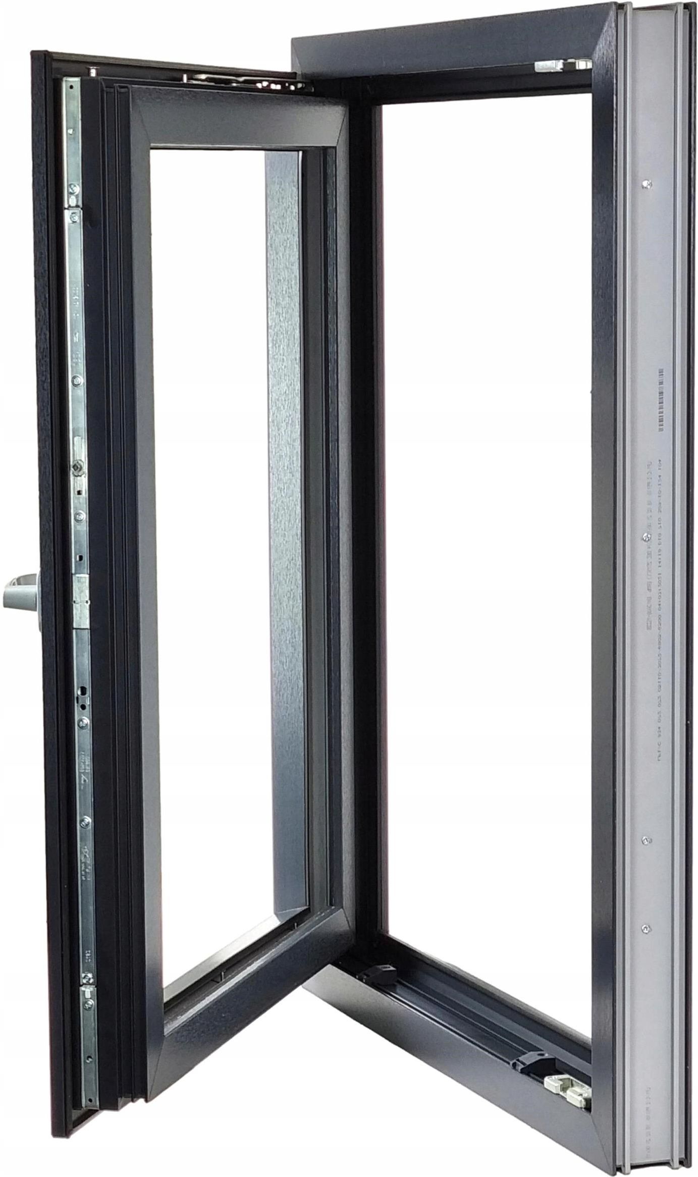 Alucon Okno Pcv Dwustronne Antracyt Lewe 80x130cm - Opinie i ceny na ...