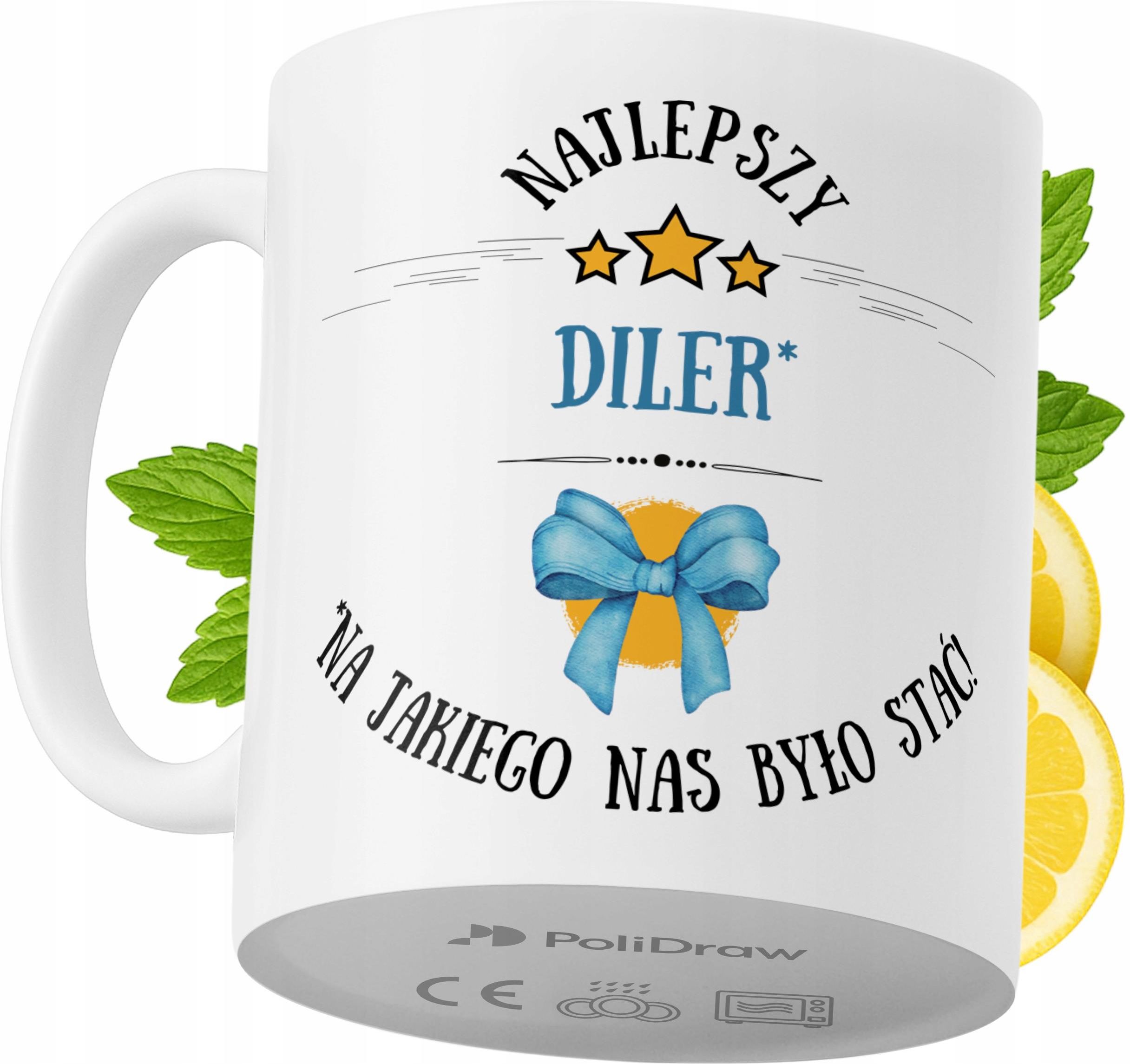 Polidraw Kubek Dla Dilera Na Prezent Z Nadrukiem Ze Zdjęciem 330ml ...