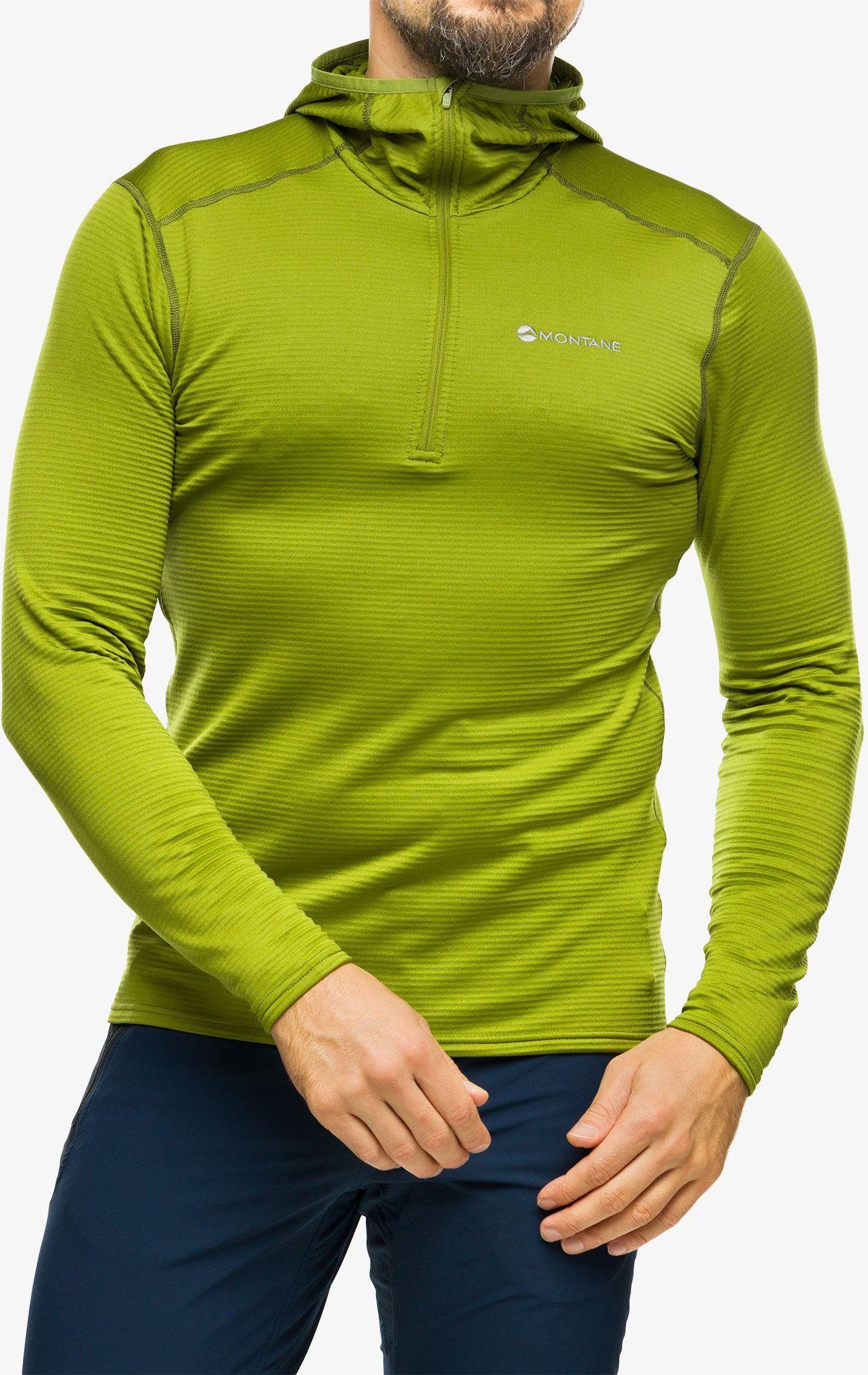 Bluza z kapturem Montane Protium Lite Hoodie - alder green - Ceny i ...