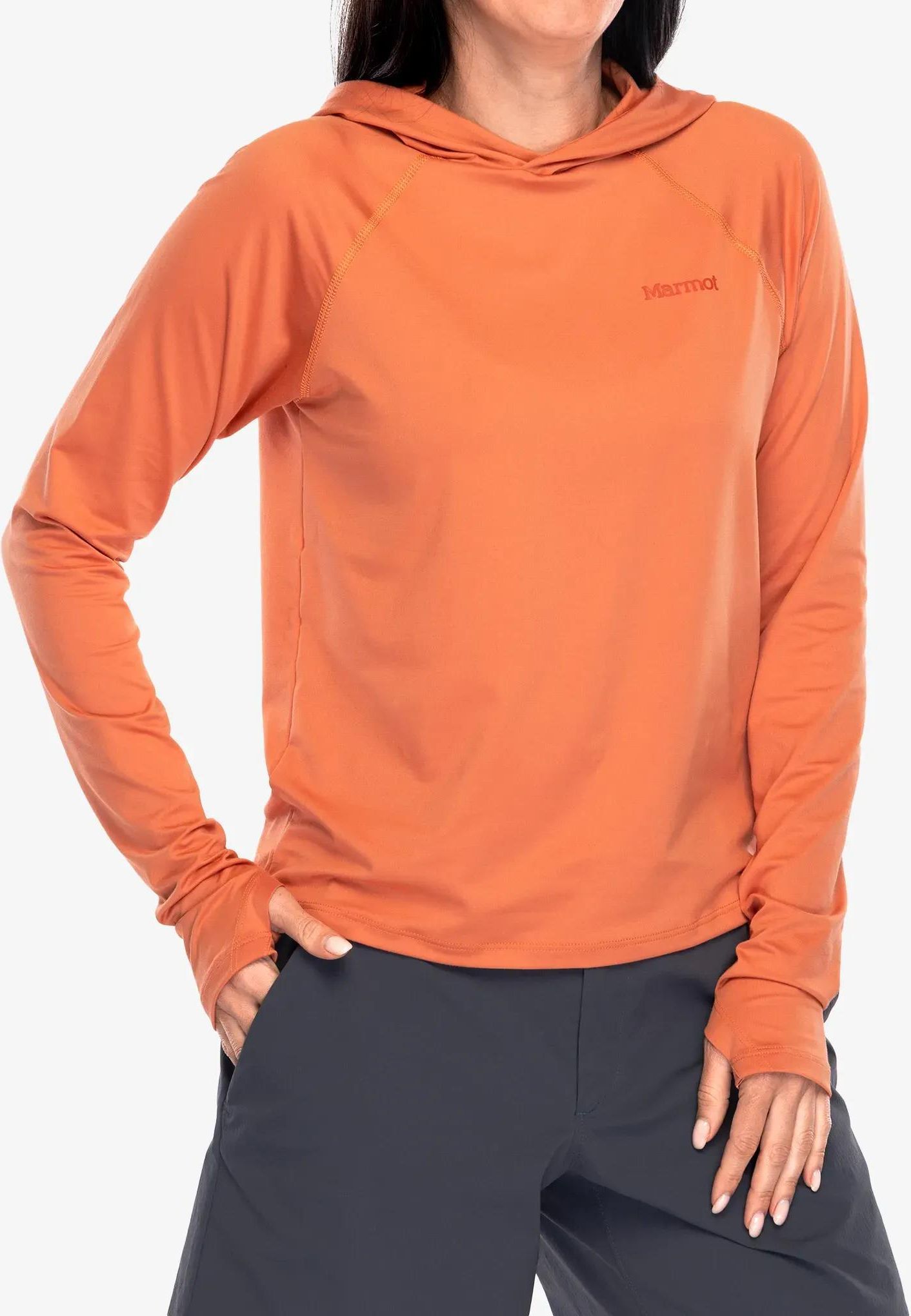 Bluza z kapturem damska Marmot Windridge Hoody - pomelo - Ceny i opinie ...