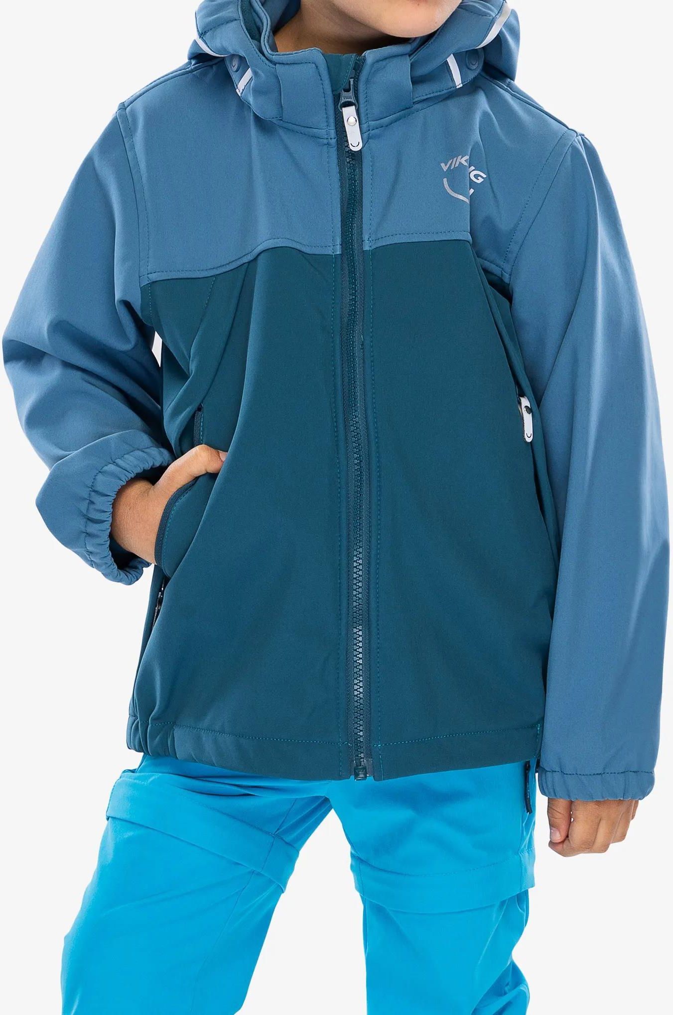 Kurtka dziecięca Viking Play Softshell Jacket - denim - Ceny i opinie - Ceneo.pl
