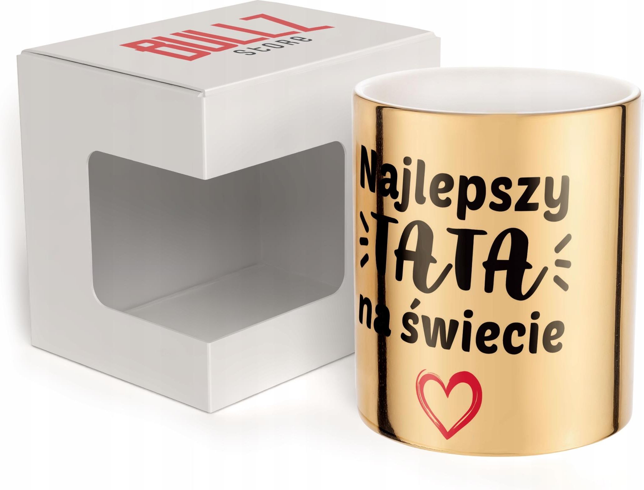 Bullz Złoty Kubek Dzień Ojca Dla Taty Najlepszy Tata Na Świecie Prezent - Opinie i atrakcyjne ...