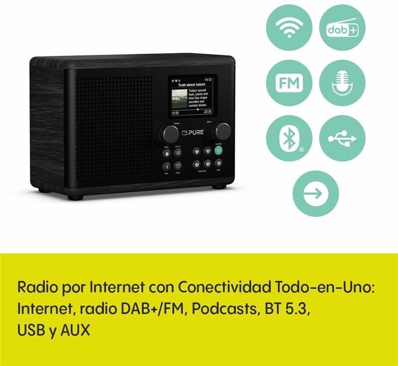 Radio internetowe Radio internetowe Pure Classic H4i Czarny - Opinie i ...