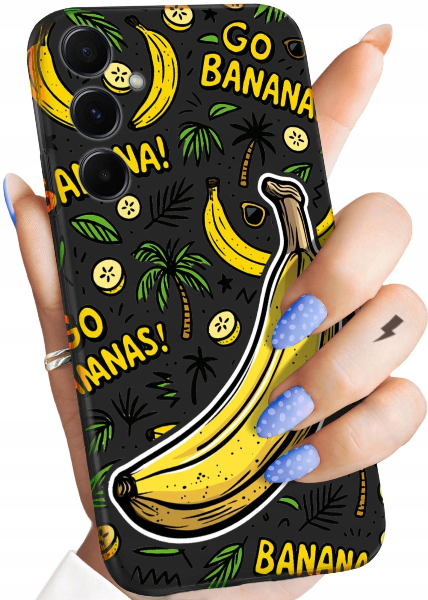 Hello Case Etui Matowe Do Samsung Galaxy A55 5G Wielokolorowy Stickers ...