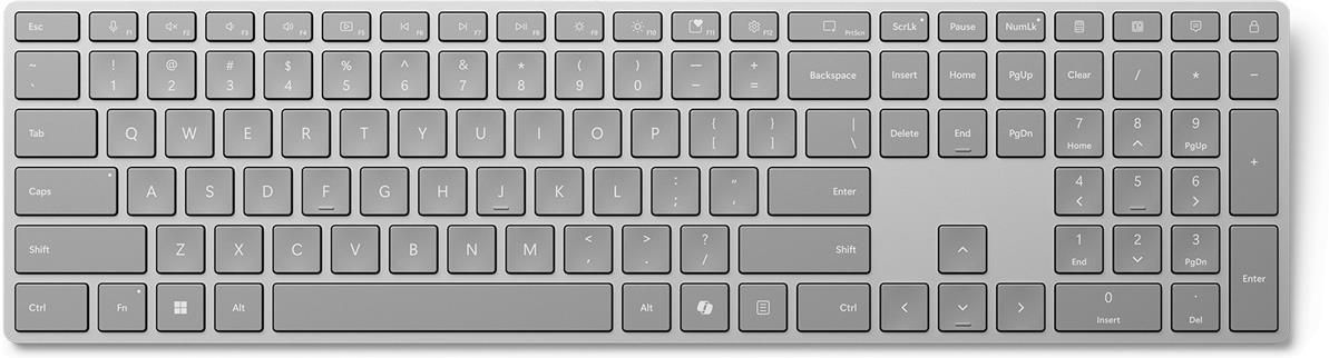 Klawiatura Microsoft MS Surface Keyboard Szary (EP204152) - Opinie i ...