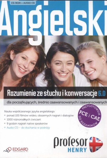 Angielski rozumienie ze słuchu i konwersacje Profesor Henry 6.0 (Płyta ...