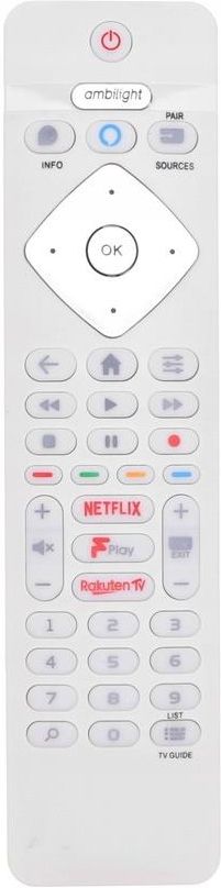 Pilot do telewizora PILOT Uniwersalny Do TV Telewizora PHILIPS Netflix Ambilight Smart GM10 ...