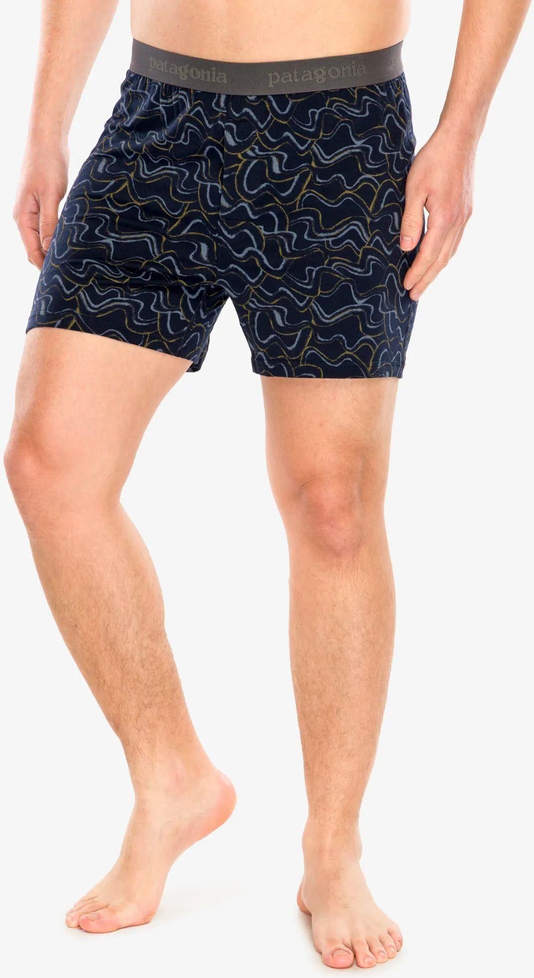 Bokserki Termoaktywne Patagonia Essential Boxers - Small Currents/Pitch ...