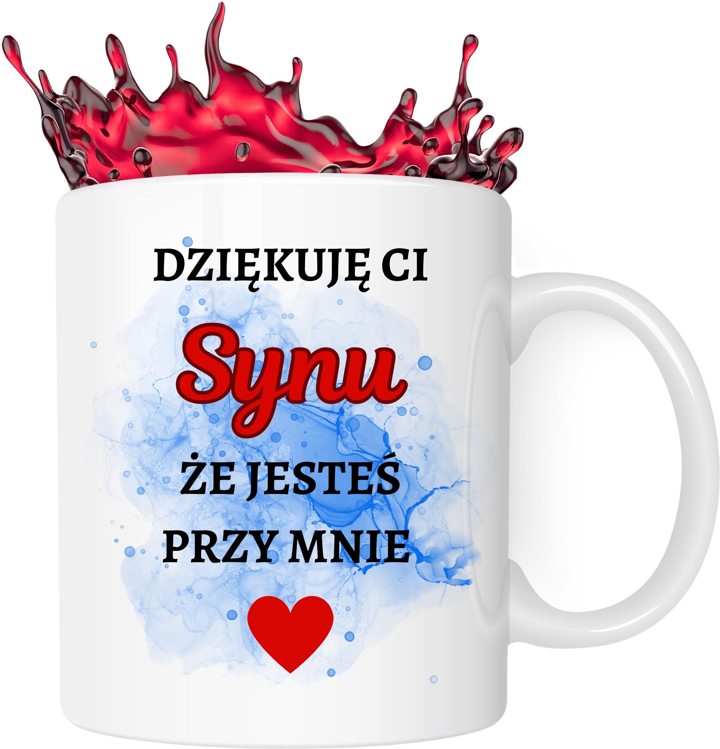 Cuplife Kubek Dla Syna Synu Dziękuje Że Jesteś - Opinie i atrakcyjne ...