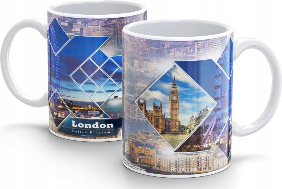 Kubek Ceramiczny 300ml Kolekcja Miasta 2021 Londyn V4 - Opinie i ...