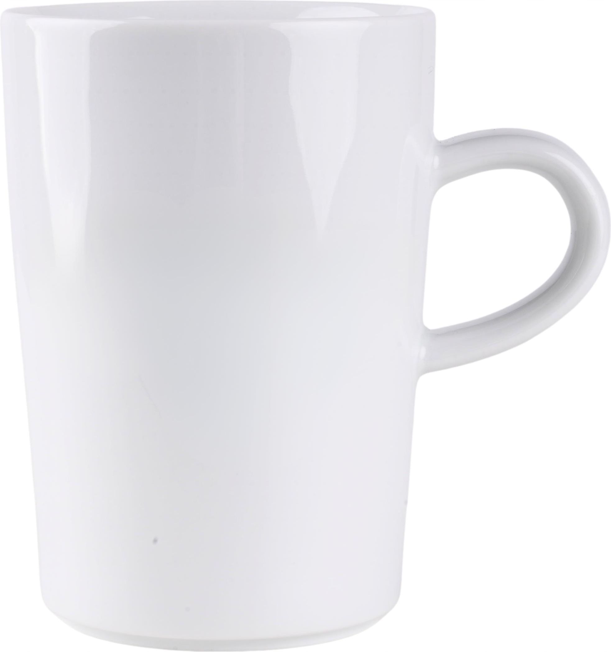 Prima Deco Zestaw 6szt. Kubków Białych 6x Kubek Biały 350ml Duży 5 ...