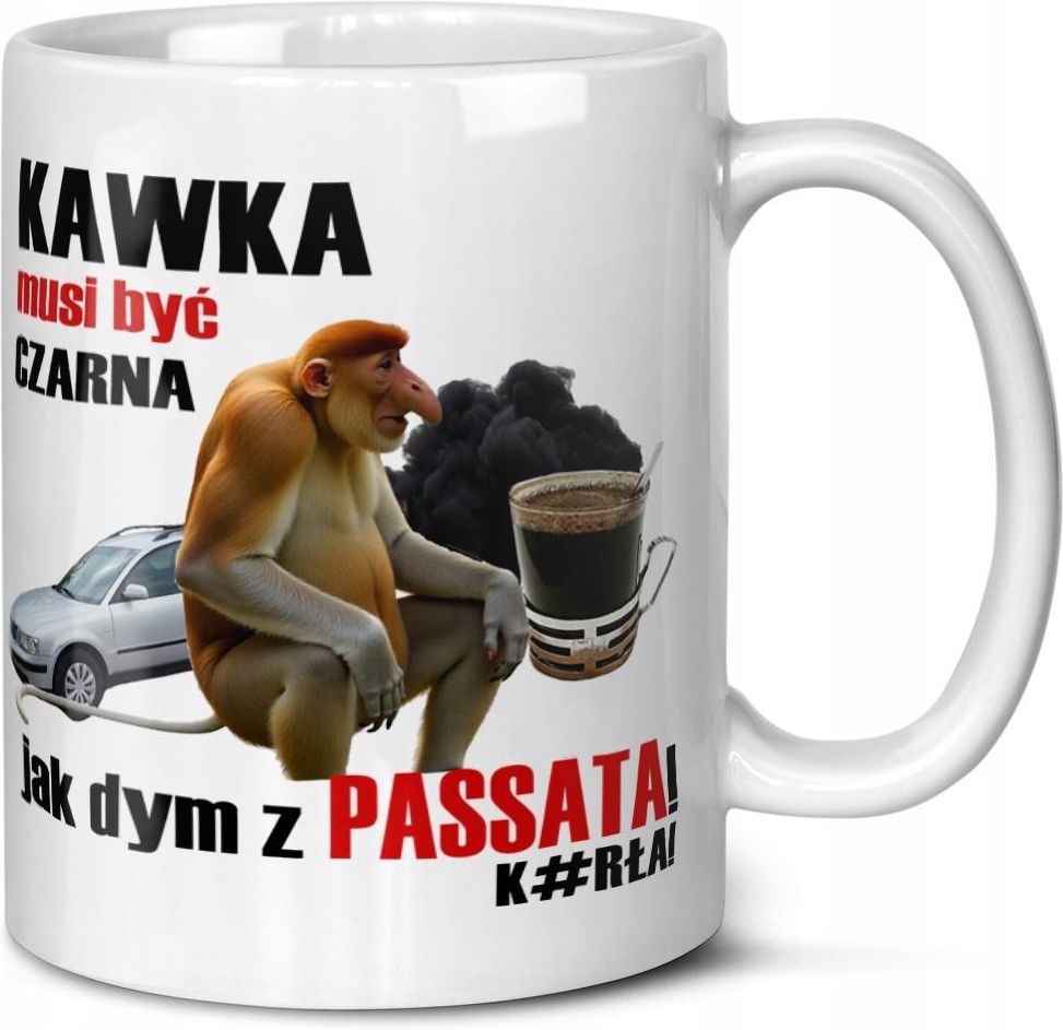 Submedia Dla Mechanika Kubek Mocny Janusz Memy Kawka Kawa Czarna Passat ...