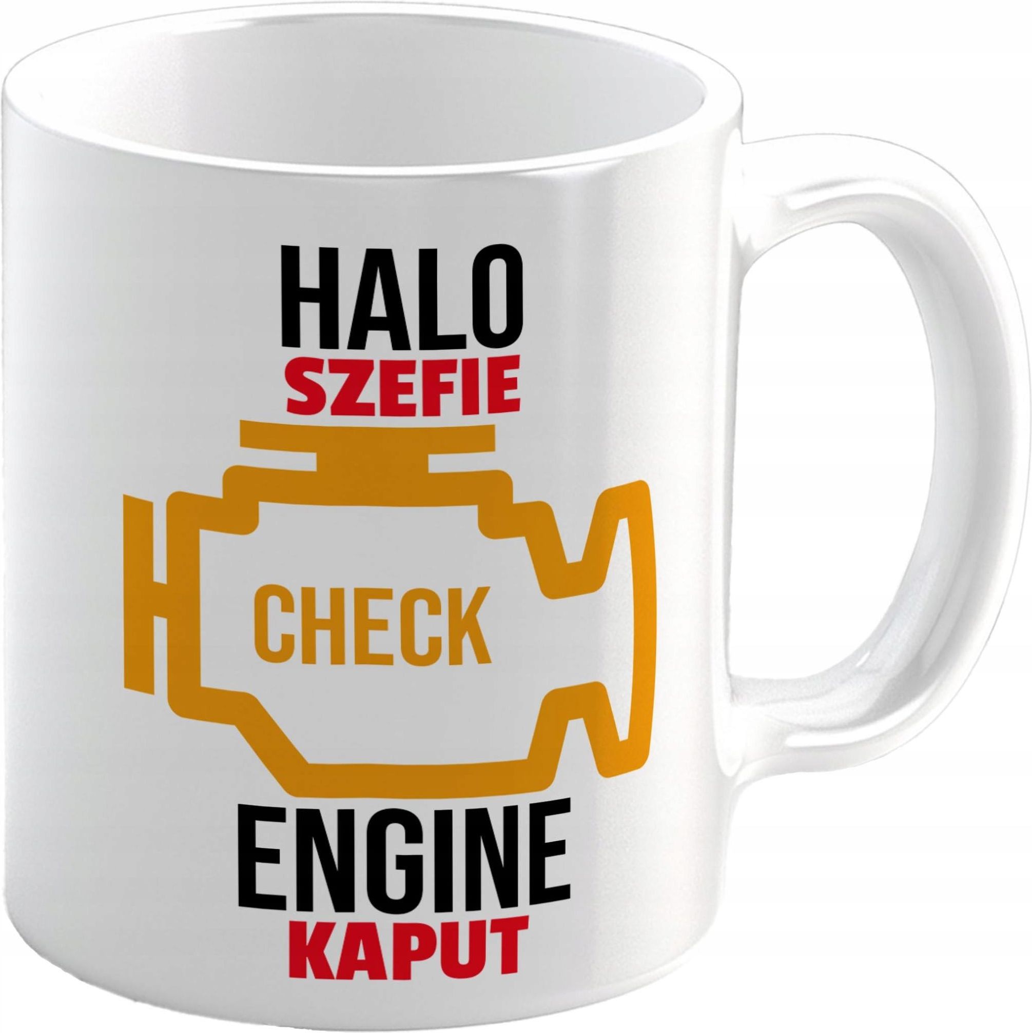 Kubek Śmieszny Dla Kierowcy Mechanika Engine Kaput Na Urodziny - Opinie i atrakcyjne ceny na ...
