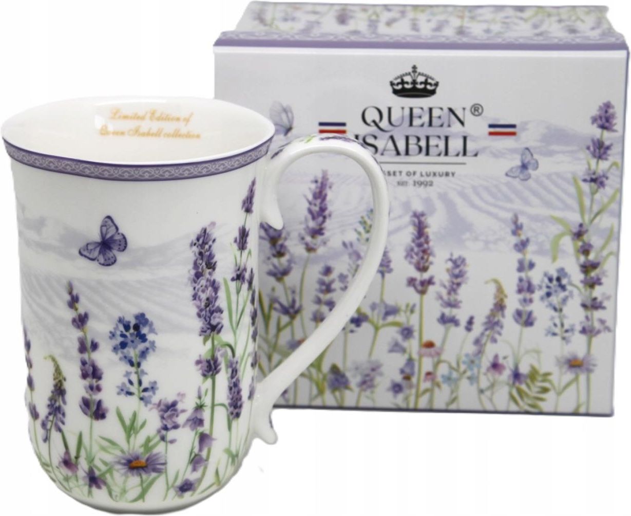 Queen Isabell Porcelanowy Kubek Z Motywem Lawendy 400ml - Opinie i ...