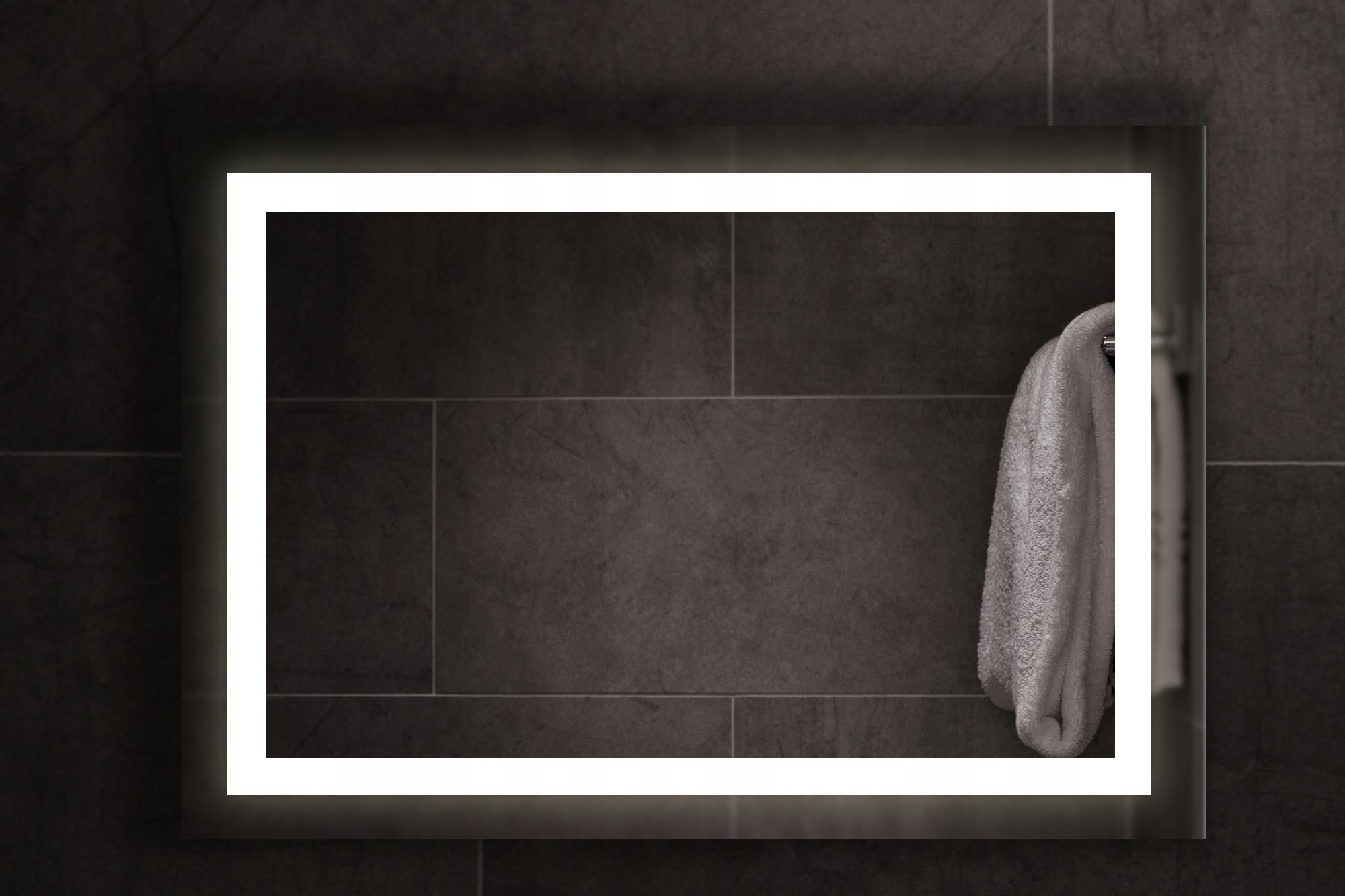 Stylowelustro Lustro Łazienkowe Led 120x50 Włącznik Dotykowy - Opinie i ...