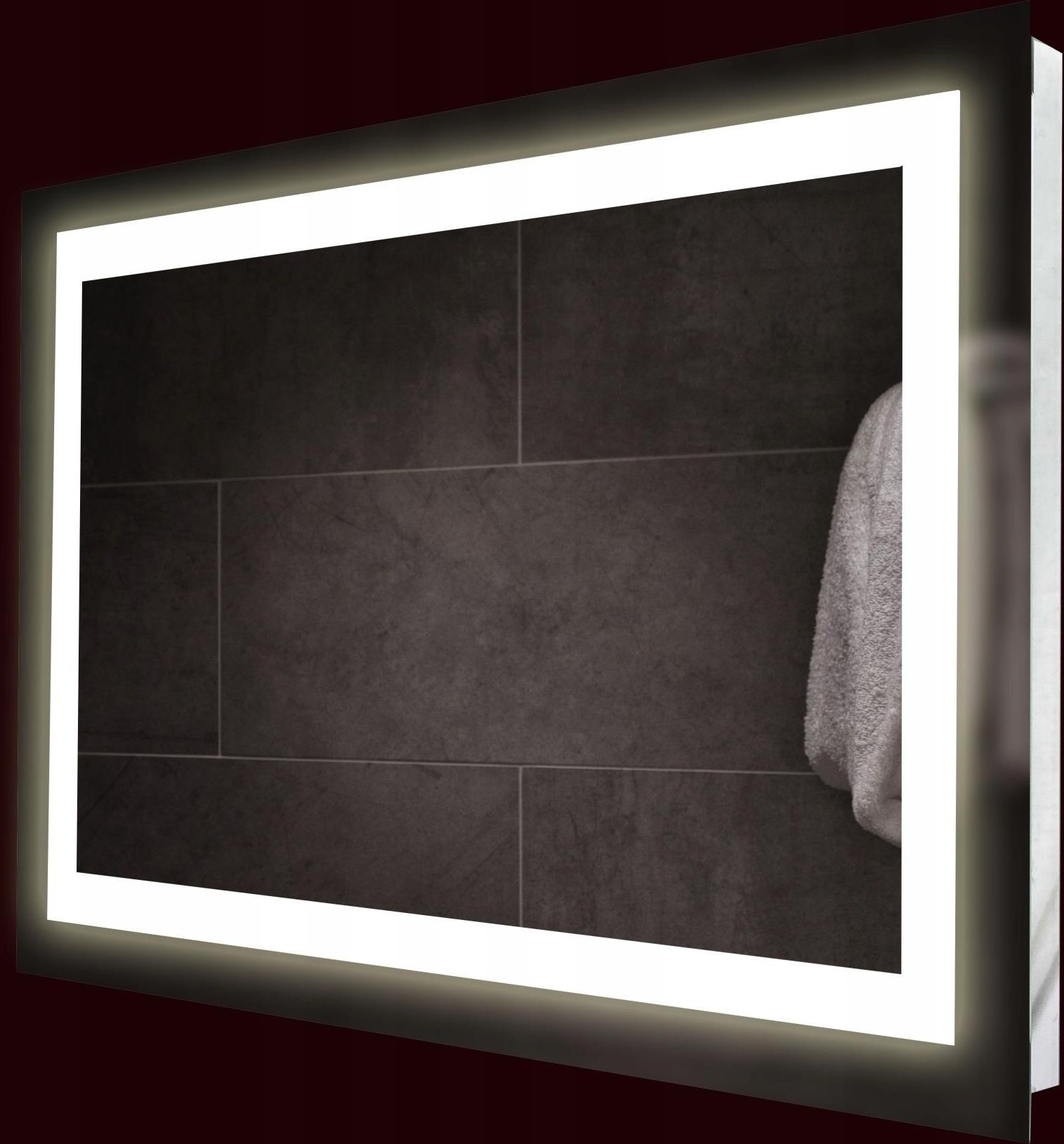 Stylowelustro Lustro Łazienkowe Led 70x60 Włącznik Dotykowy - Opinie i ...