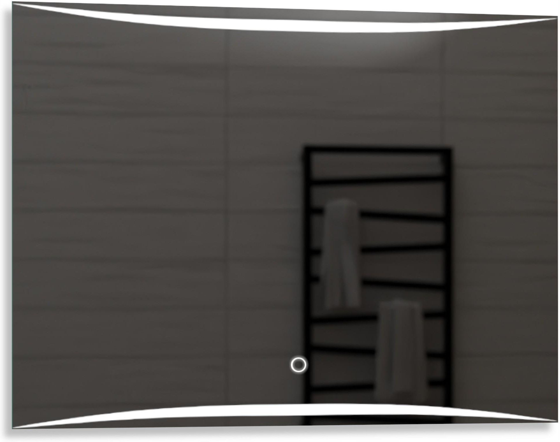 Alasta Lustro Prostokątne Led Z Dotykiem Wilno 160x90cm - Opinie i ...
