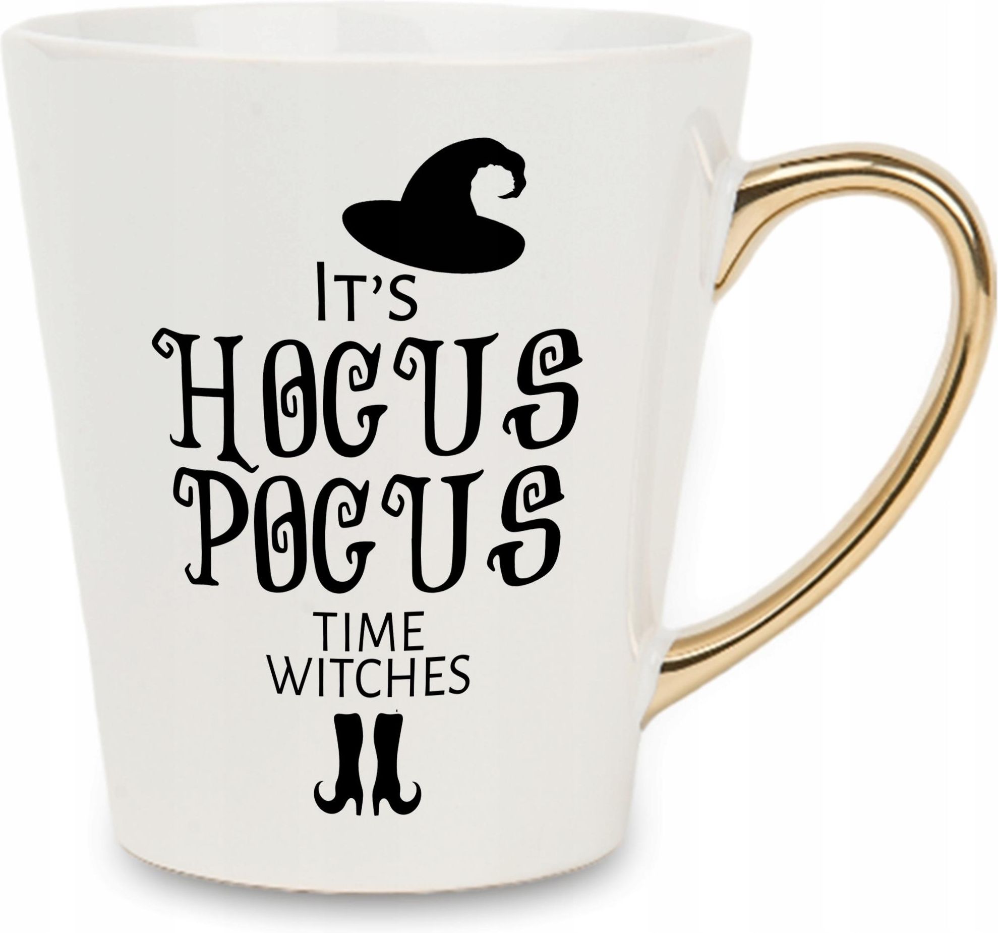 Funandstyle Kubek Złote Ucho Wnętrze Hocus Pocus Time Witches Urodziny ...