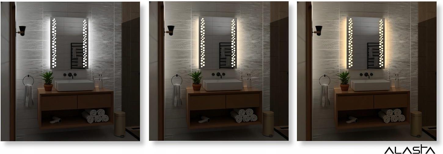 Alasta Lustro Elipsa Led Z Dotykiem Havana 60x90cm - Opinie i ...