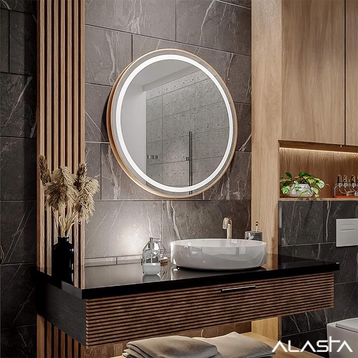 Alasta Lustro Złota Rama Led 50x70 Seattle Glamour - Opinie i ...