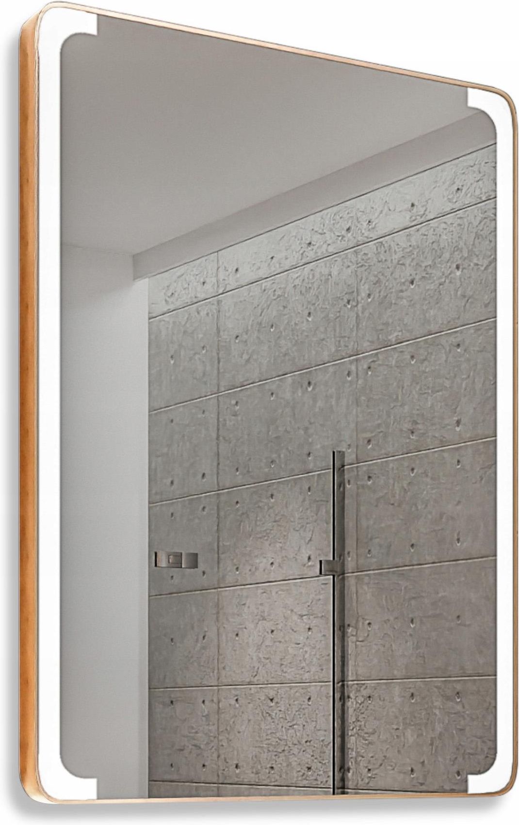 Alasta Lustro Złota Rama Led 50x70 Seattle Glamour - Opinie i ...
