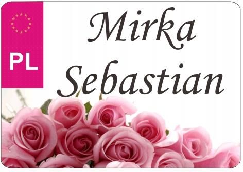 Tablica Ślubna Dekoracyjna Auta Na Ślub Imiona Data Twój Tekst ...