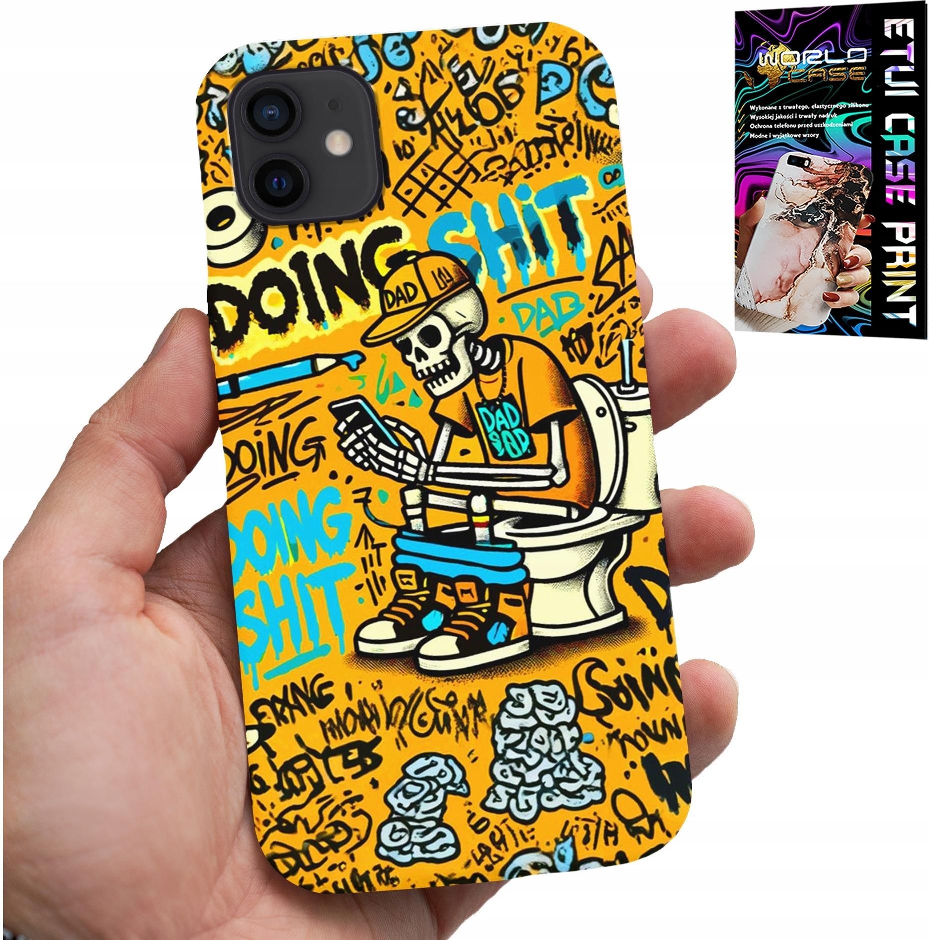 Etui Do Iphone 13 Mini Doing Shit Kościotrup Na Kiblu Case - Etui na ...